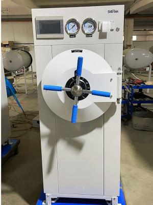 China 100L Single Door Horizontal Autoclave Machine With Vacuum Cycle for sale