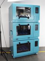 China Three-tier Stackable Uniform Light Stackable Illuminated Incubator Shaker for sale