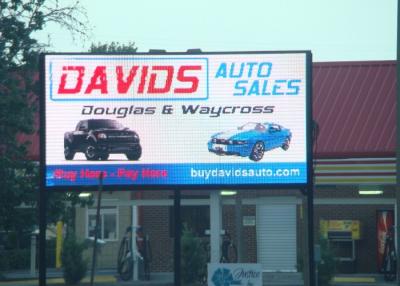 China Large Business Commercial LED Display / Commercial Advertising LED Display P8 for sale