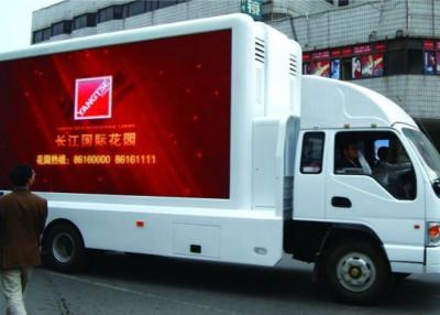 China Rotatable Truck Mobile LED Display Screen P8 , Waterproof Truck LED Display for sale