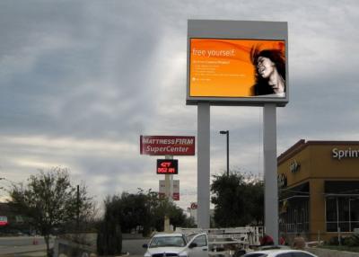 China Electronic Business Advertising P8 Outdoor LED Signs 8mm Pixel for sale