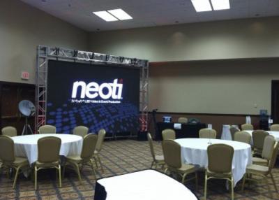 China P3 Indoor SMD Rental LED Display Full Color for Stage Background , Meetings for sale