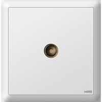 China Silver alloy 37mm W2ATV Wall Mounted Plug Socket for sale
