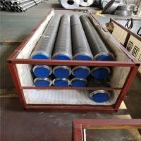 China DELLOK Seamless Solid Plain Serrated Welded Fin Tubes 3.1 Cert 32mm Fin Height 18m Tube Length for sale