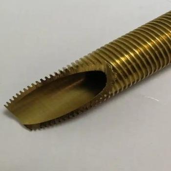 China DELLOK copper tube air cooled aluminum fin evaporator coil or extruded copper low fin tube for sale