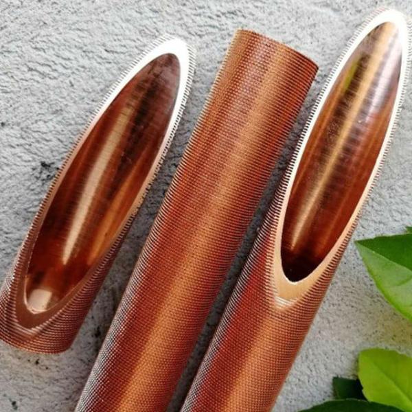 DELLOK  Inner Groove/Inner/Internal Aluminium Low Fin tube,Low-Finned Tub