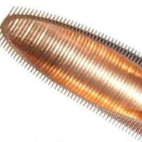 China DELLOK   A216 CS Helical Condenser Copper Fin Tube for sale