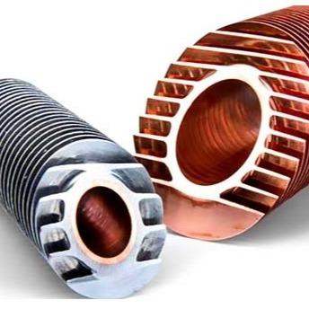 China DELLOK  ASTM B280/ JISH3302 Copper Fin Tube Extruded Tubing for sale