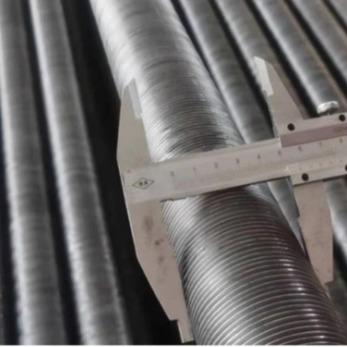 Cina DELLOK KL Trasferimento di calore da tubo in acciaio al carbonio a pinna in alluminio in vendita