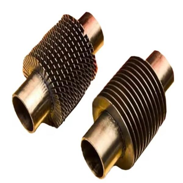 DELLOK High Frequency Welding Spiral Fin Tube For Boiler Economizer