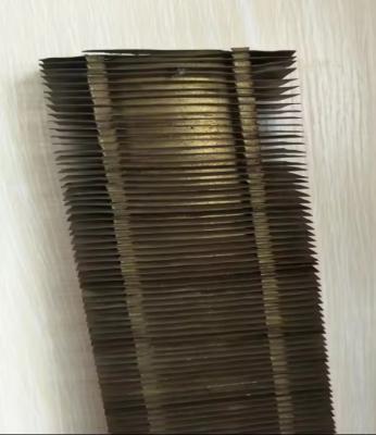Chine DELLOK personnalisation tube à nageoires extrudées pour échangeurs de chaleur nageoire numéro 1-6 type nageoires solides à vendre