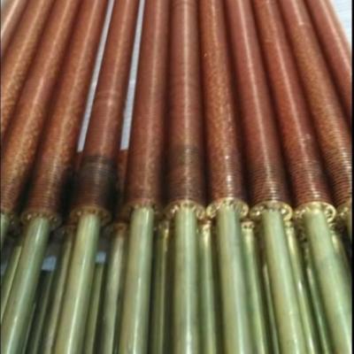 China DELLOK High Heat Transfer Efficiency Low Fin Tube with Aluminium Fin Rolling Technology for sale