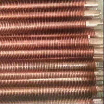 China DELLOK High Heat Transfer Efficiency Extruded Fin Tube for Bare Tube Od 8-51mm for sale