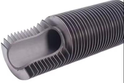 China DELLOK  12FPI Min. Fin Pitch Aluminum Tube Pipe with Inner Diameter of 13.38mm for sale