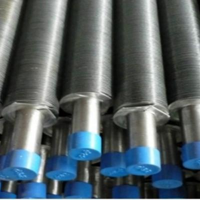 China DELLOK High Temperature Fin Tube Welding Machine With Customized Base Tube Od for sale