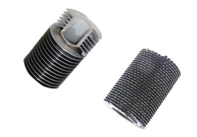 Chine Tubes de nageoires en acier au carbone extrudées en noir peintes en couleur claire nageoires serrées solides d'une épaisseur de 1 à 5 mm à vendre