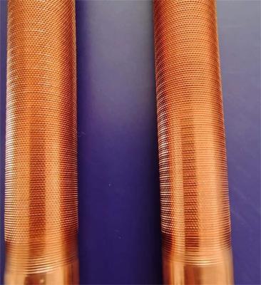 China DELLOK Efficiency Low Fin Tubes Custom Voltage Hydro/Pneumatic Test OD 3-25mm 0.5mm Wall for sale