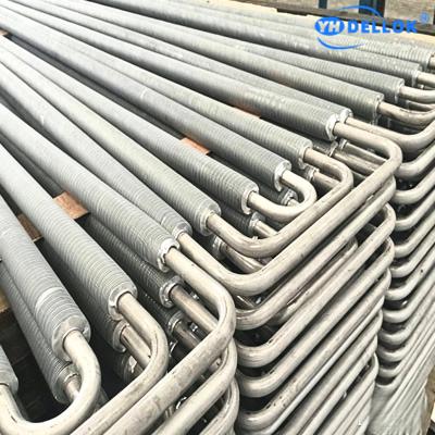 China DELLOK YONGHUI Welded Spiral Evaporator EN 10204 Carbon Steel Pipe Elbow for sale