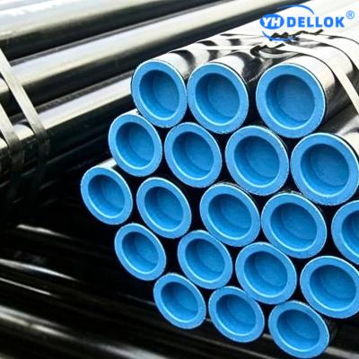 China DELLOK YONGHUI Black Painting Seamless Carbon Steel Pipe Sch40 / Sch80 / Sch160 Astm A106 for sale