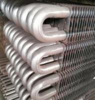 China 2.5mm Square H Fin Welded Heat Exchanger Tube SS304/316 25-73mm OD for sale