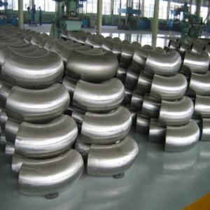 중국 DELLOK  A403 180 급 배관 엘보 판매용