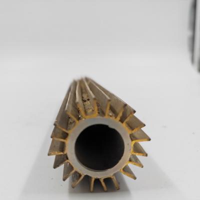China DELLOK  CE Fin 36ES Carbon Steel SA106B Longitudinal Finned Tube for sale