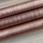 China DELLOK Solid Plain CuNi Type OD 16mm 12FPI Refrigeration Copper Tube with 18,000mm Length and 50.8mm Max Diameter for sale