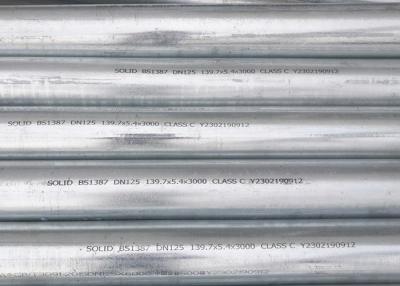 Cina Caldo del tubo del acciaio al carbonio del giro di DELLOK BS1387 immerso pre ha galvanizzato in vendita