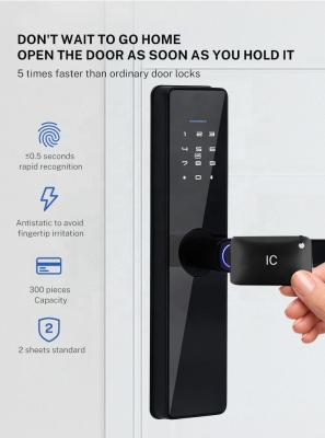 China Tuya WiFi Smart Biometric Fingerprint Door Lock For Home 2 Years Warranty for sale