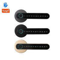 China Multifunctional Wifi Smart Door Lock / Keypad Electronic Door Lock With Key for sale