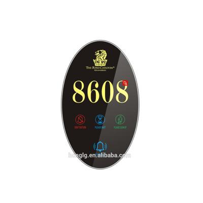 Cina DND Switch Glass Panel Door Bell Hotel Door Lock Accessori in vendita