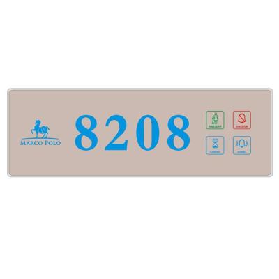 Cina DND Switch Glass Panel Door Bell Hotel Door Lock Accessori in vendita
