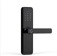 China Multifunctional Fingerprint Door Lock Smart Home Password Gate Lock for sale