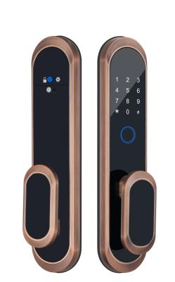 China Smart Cylinder Door Lock Vingerafdruk TTlock Digitaal Door Lock Voor Appartement Te koop