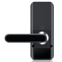 China Black Bluetooth Smart Door Lock / Fingerprint Door Lock for sale