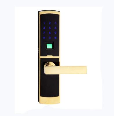 China ELA Alta Segurança Impressão digital Ttlock Smart Lock Tuya E06 Digital Smart Door Lock Para casa Airbnb Projeto de apartamento à venda