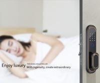 China ELA E-556 Automatic Door Smart Lock Opens By Touch Without Pressing Handle for sale