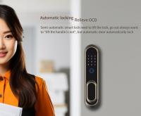 China ELA E-556 Automatic Door Smart Lock Opens By Touch Without Pressing Handle for sale