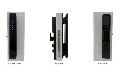 China ELA E-760 High-end Smart Fingerprint Door Lock Can Real-time Cat Eye Monitoring Facial Recognition Finger Vein Smart Doo for sale