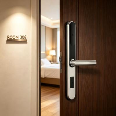 China ELA Waterproof Smart Slim Door Lock Aluminum Alloy Factory Direct Sale for sale