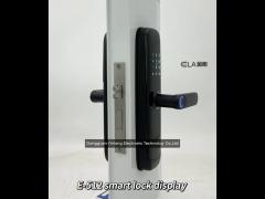 oem e-512 tuya password biometric electronic fingerprint wifi door smart digital door lock