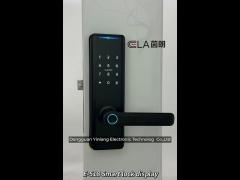 smart key wifi intelligent electronic security door lock fingerprint lock with remote control app