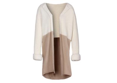 Cina Maglione del cardigan delle donne lunghe di stile con il cappuccio per la dimensione su misura autunno in vendita