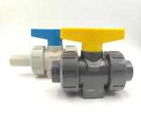 China JP Standard Plastic Ball Valves PVC True Union Socket Or Spigot for sale