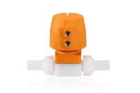 China Flow Control Performance Plastic Pneumatic Actuated Diaphragm Valve for sale