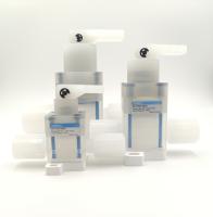 China Custom PFA Valve Pneumatic Control Diaphragm Valve Zero Leakage ISO for sale