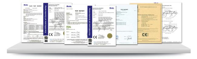 Product certification badge