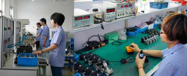 Customer meeting at exhibition