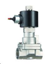 Cina Elettrovalvola a solenoide ad alta pressione del pistone SS304 50mm per vapore/gas/liquidi corrosivi in vendita