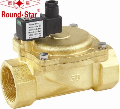 China 2 Way Pilot Operated Low Power Solenoid Valve Normally Closed 3/8 Inch for sale